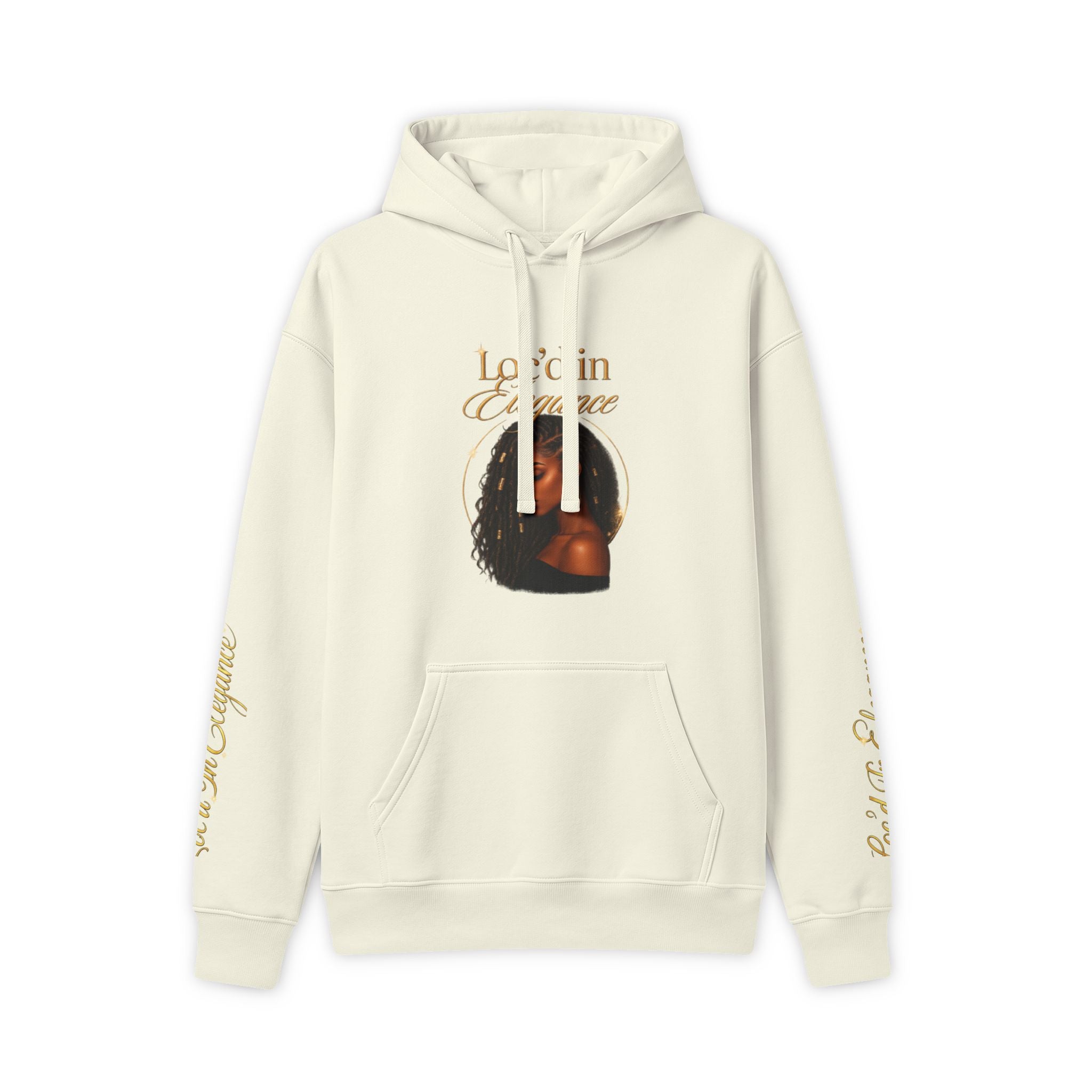Loc'd in Elegance — Luxe Elegance Graphic Hooded Sweatshirt ("Love in ...